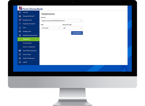 Account Management | First Citizens Bank